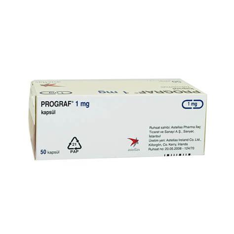 Thuốc Prograf 1mg Ngăn ngừa THẢI GHÉP Dược Điển Việt Nam