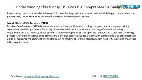 PPT Understanding Skin Biopsy CPT Codes A Comprehensive Guide PowerPoint Presentation ID