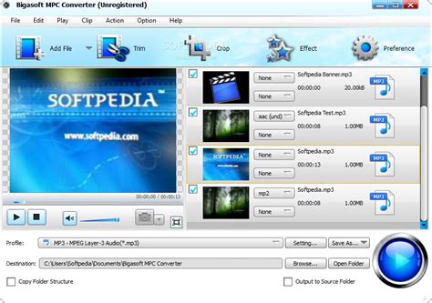 Bigasoft MPC Converter Download Softpedia