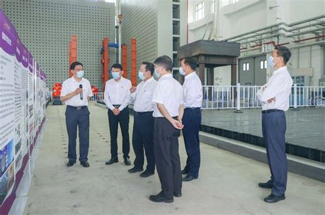 市委常委、教育工委书记夏林茂同志一行到北建大调研发展