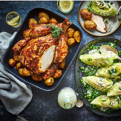 Tom Kerridges Juiciest Whole Bbq Roasted Chicken Recipe Ocado