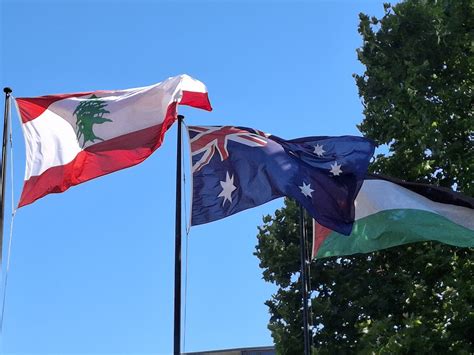 Council Raises Lebanese Flag In Solidarity Central News