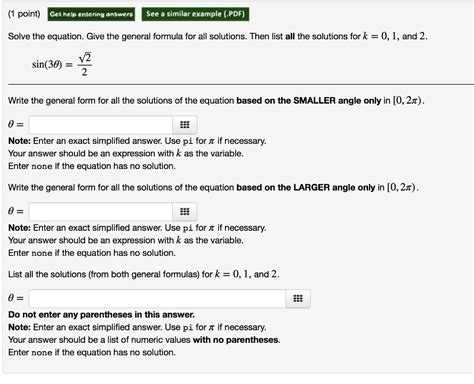 solved 1 point get help entering answers see a similar