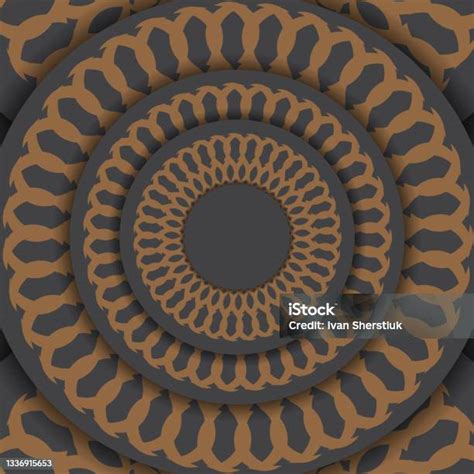 그리스 패턴의 고급스러운 벡터 인쇄 즉시 인쇄 회색 색상 인사말 카드 디자인 텍스트 및 빈티지 장식품을위한 장소초대 카드 템플릿 0명에 대한 스톡 벡터 아트 및 기타 이미지