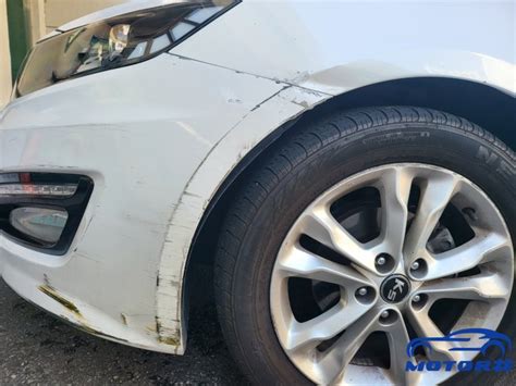 모터샵 기아 K5 프론트 범퍼 프론트 휀더 사고 보험 수리 후기 네이버 블로그