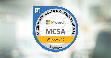 Earn The MCSA Certification For Windows OKsystem