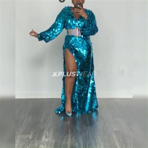 Pin On Plus Size Sequin Dresses Plus Size Sequin Dresses White