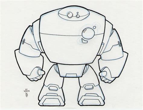 Robots Drawing Robot Concept Art Robots Art Drawing