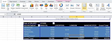 Excel 2010 Training Excel Slicer Tool For Pivot Tables Stl Blog
