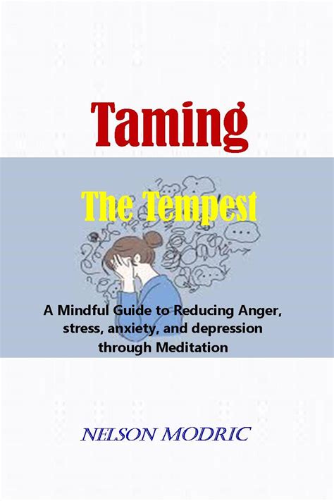 Taming The Tempest A Mindful Guide To Reducing Anger Stress Anxiety