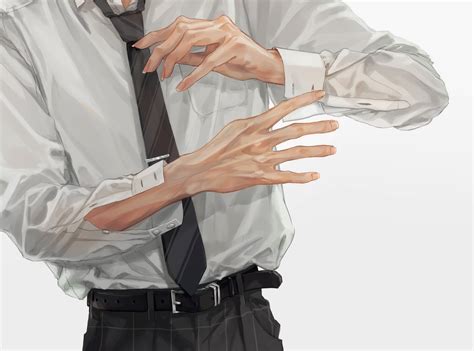 Male Anime Hands Easy Drawing Ideas