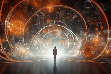 Premium Photo Abstract Visualization Of A Personal Assistant Generative Ai