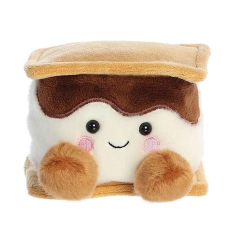 Toastee Smore Cute Palm Pals Plush Aurora Palm Pals Strawberry