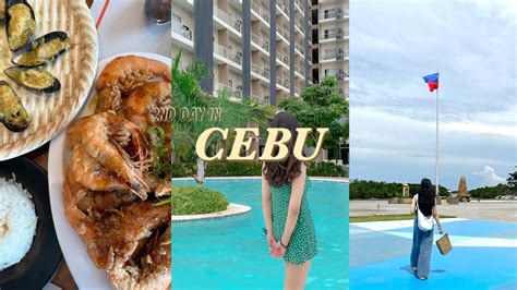 Cebu 🇵🇭 세부여행 브이로그 02 세부 2일차 막탄 뉴타운 슈라인 츄비츄비 솔레아팜리조트solea Palm Resort Youtube