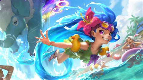 泳池派对 佐伊 插画 幽灵疾步 Ghostoact
