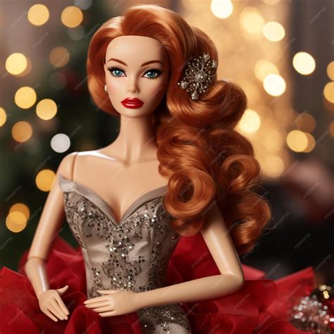 Premium Photo Portrait Of Barbie Doll In Clothes And Accessories Shopping And Fashion Concept