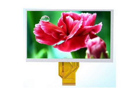 7 Inch Tft IPS Lcd Moduler Resistive Touchscreen Display 1024 600 With LVDS Interface Lcd