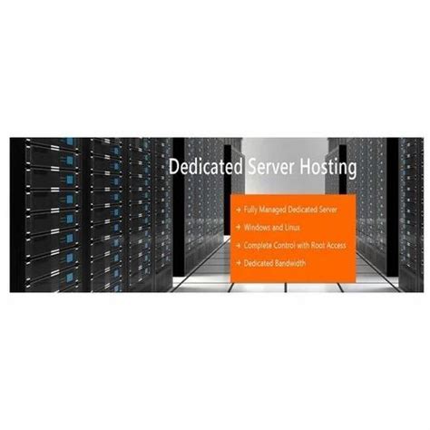 Linux Dedicated Server Hosting At ₹ 7500month In Mumbai Id 19968070848