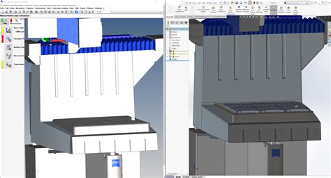 Easy Cad Model Alignment Via Solidworks Results In Failed Collision Detection General Zeiss