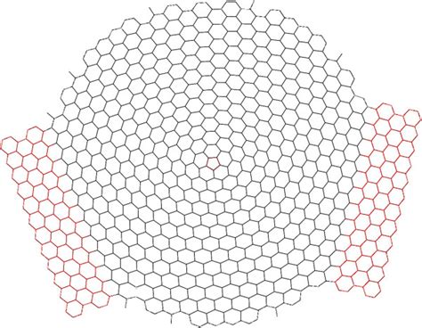 Graphene Sheet With The Topological Defect Schematic Geometry Of The Download Scientific