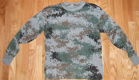 Chinese Type 07 Digital Urban Camo Long Underwear