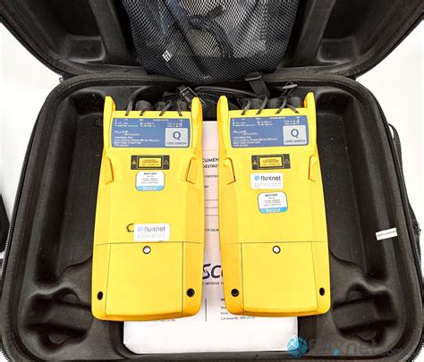 Fluke Networks DSX CertiFiber Pro Optical Loss Test Set CFP QUAD