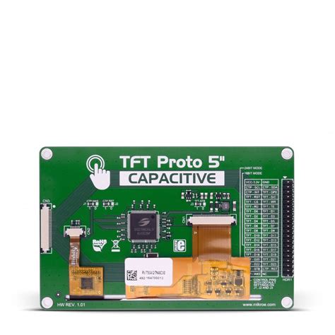 TFT PROTO Capacitive Board MikroElektronika