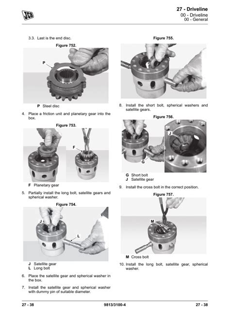 Service Manual JCB 406 407 409 Loader