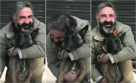 🎥 კაცი იმ ძაღლს შეხვდა რომელმაც ის ნანგრევებში იპოვა და გადაარჩინა ემოციური კადრები თურქეთიდან