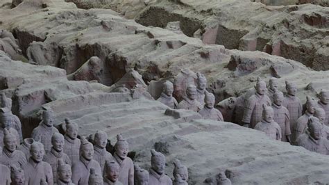 兵马俑视频模板 4k西安秦始皇兵马俑 实拍视频免费下载 Mp4格式 3840像素 编号71161892 千图网