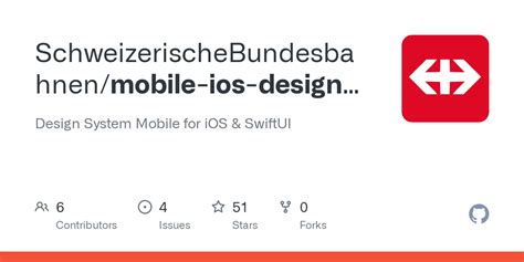 github schweizerischebundesbahnen mobile ios design swiftui design system mobile for ios