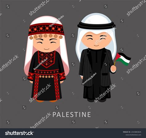 266 Traditional Palestine Costume Stock Vectors And Vector Art