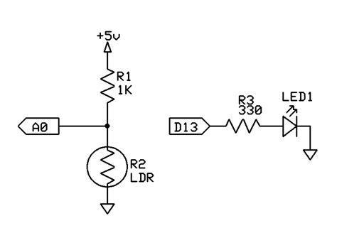 Tutorial Use A Light Dependent Resistor LDR To Measure Light Levels