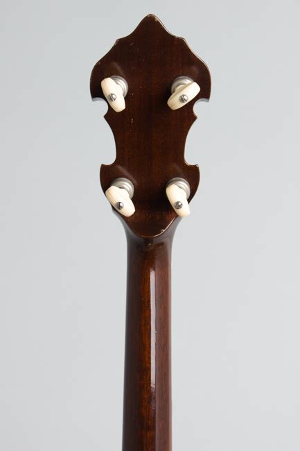 Monteleone Mastertone Style Neck On Alvarez Pot 5 String Resonator Banjo 1970 1973 Retrofret