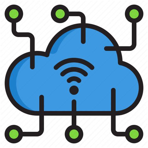 Cloud Network Storage Data Computing Icon Download On Iconfinder