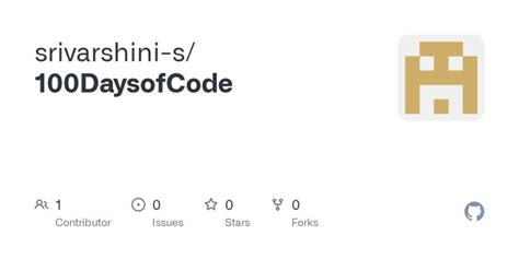 Srivarshini S On Linkedin Github Srivarshini S100daysofcode