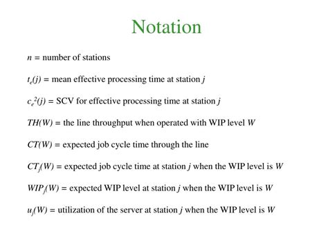 Ppt Modeling And Analysis Of Conwip Based Flowlines As Closed Queueing Networks Powerpoint