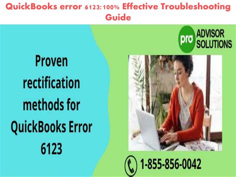 Ppt Quickbooks Error 6123100 Effective Troubleshooting Guide