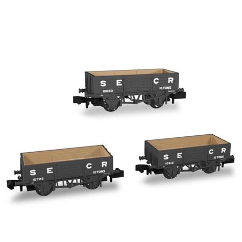 Rapido 942002 Secr Wagons Pack 2 Secr Livery 5 Planks Dia1349
