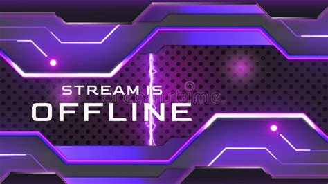 Stream Overlay Screen Gradient Saber Streaming Overlay Stream Is Offline Screen Stock Video