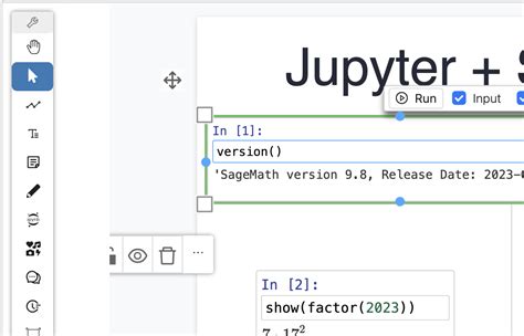 Slideshow When Using A Jupyter Code Cell The Format Bar Can Easily Get