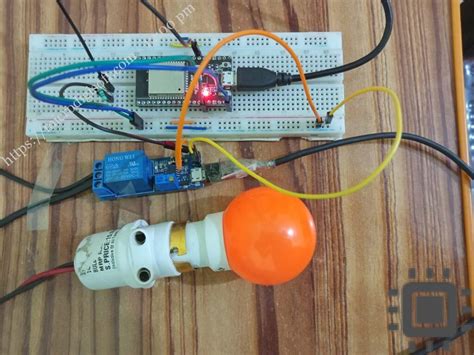 Control Ac Appliances With Esp32 And Relays Via Web Server
