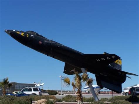 X-15, F-8 SCW, F-8 FBW, X-29, F-104G and HL-10 in Edwards AFB, CA ...