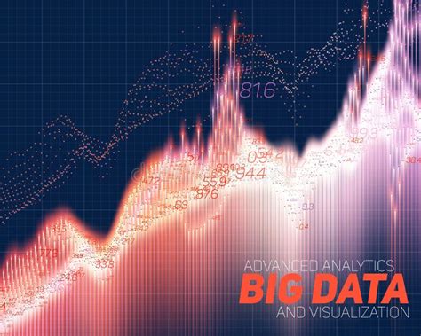 Vector Abstract Big Data Visualization Futuristic Infographics