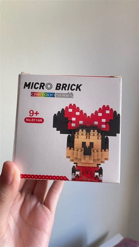 Minnie Mouse Micro Block Hobbies And Toys Toys And Games On Carousell