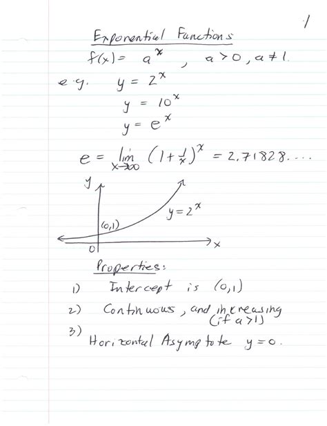 Exponential Functions And Compound Interest Math 208 Studocu