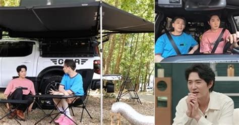 ‘신랑수업 데니안 김호영과 캠핑장 나들이 그런데 미모의 여성까지이다해 “이쁘시다”