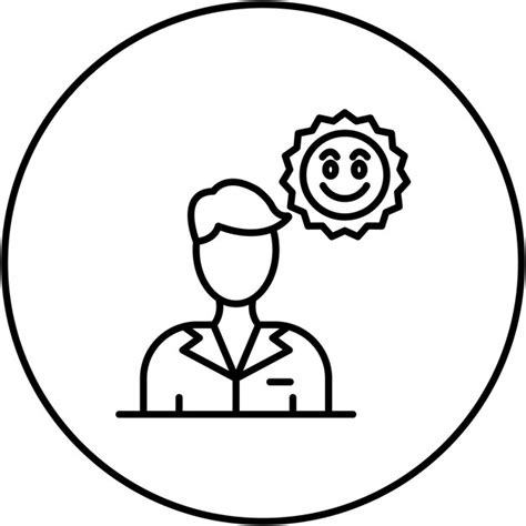 Premium Vector Optimism Icon Vector Image Can Be Used For Emotional