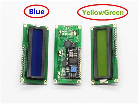 lcd1602 i2c lcd 1602 module blue green screen pcf8574 iic i2c lcd1602