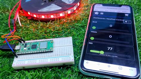 Control Neopixels Led With Raspberry Pi Pico W And Adafruit Io R